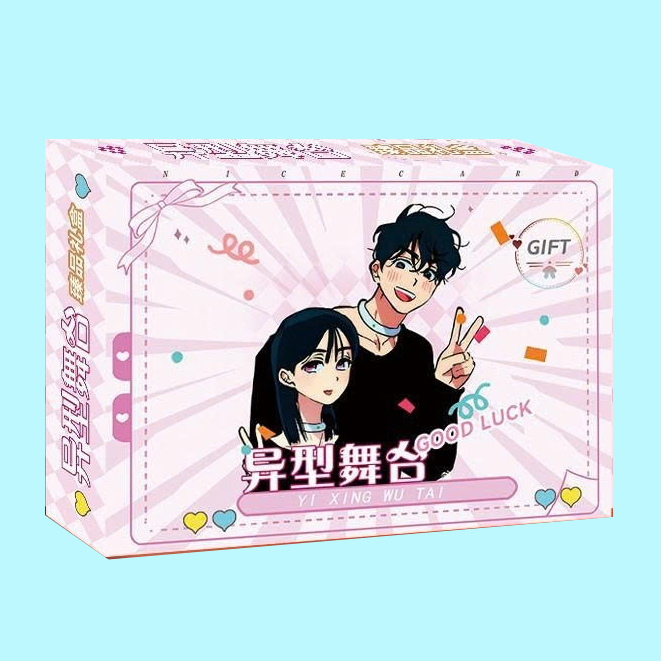 Hộp quà A5 ALIEN STAGE anime chibi Mizi Sua Till Ivan Luka postcard ...