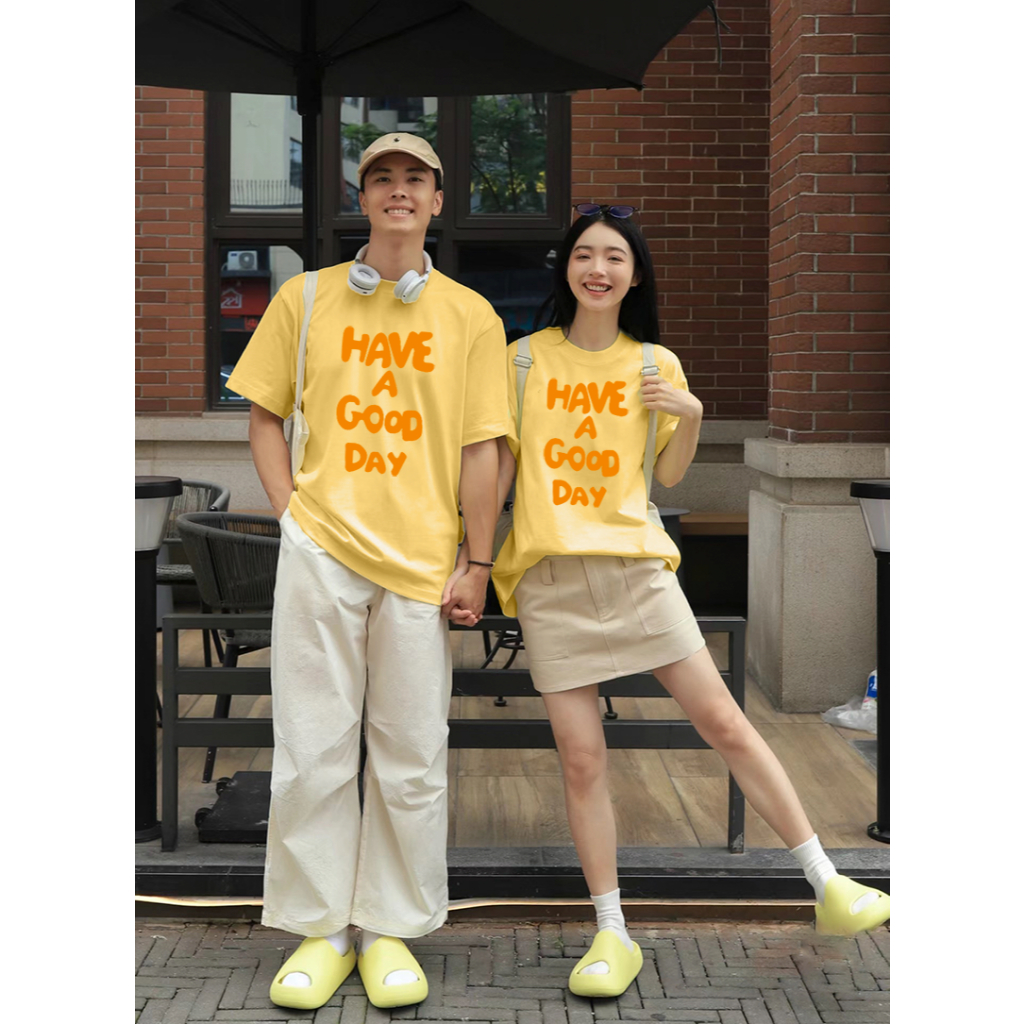 Áo gia đình Familylove - Set áo gia đình in hình HAVE A GOOD DAY chất ...