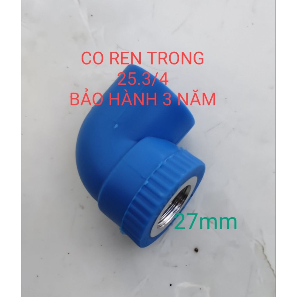 Co ren trong 25 3/4 ppr ( ống 25 .ren 27) | Shopee Việt Nam