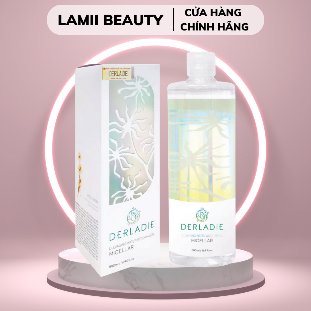 NƯỚC TẨY TRANG DERLADIE CLEANSING WATER WITCH HAZEL/ MONSTER LIMITED ...