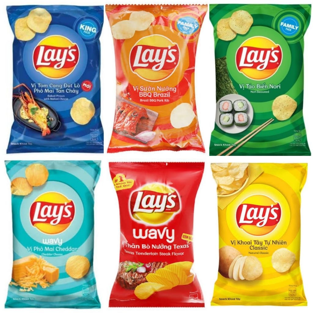 (Combo) Snack khoai tây Lays | Shopee Việt Nam
