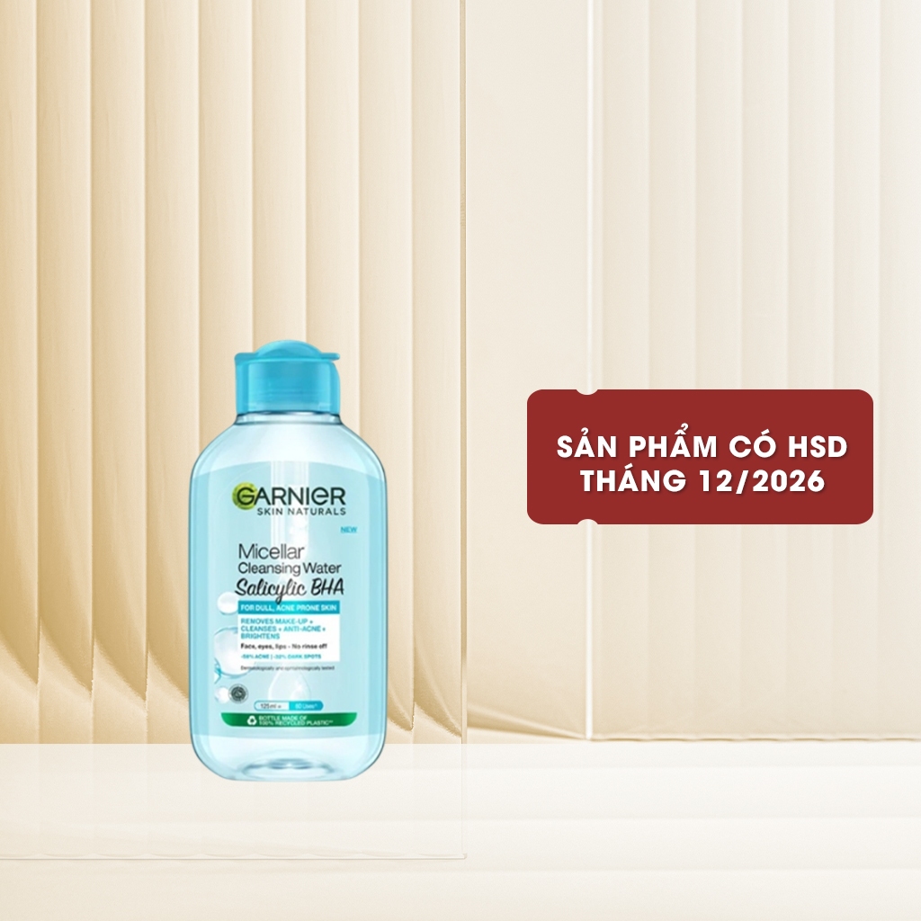 [HB GIFT] Mini Garnier Skin Naturals Micellar Cleansing Water Salicylic ...