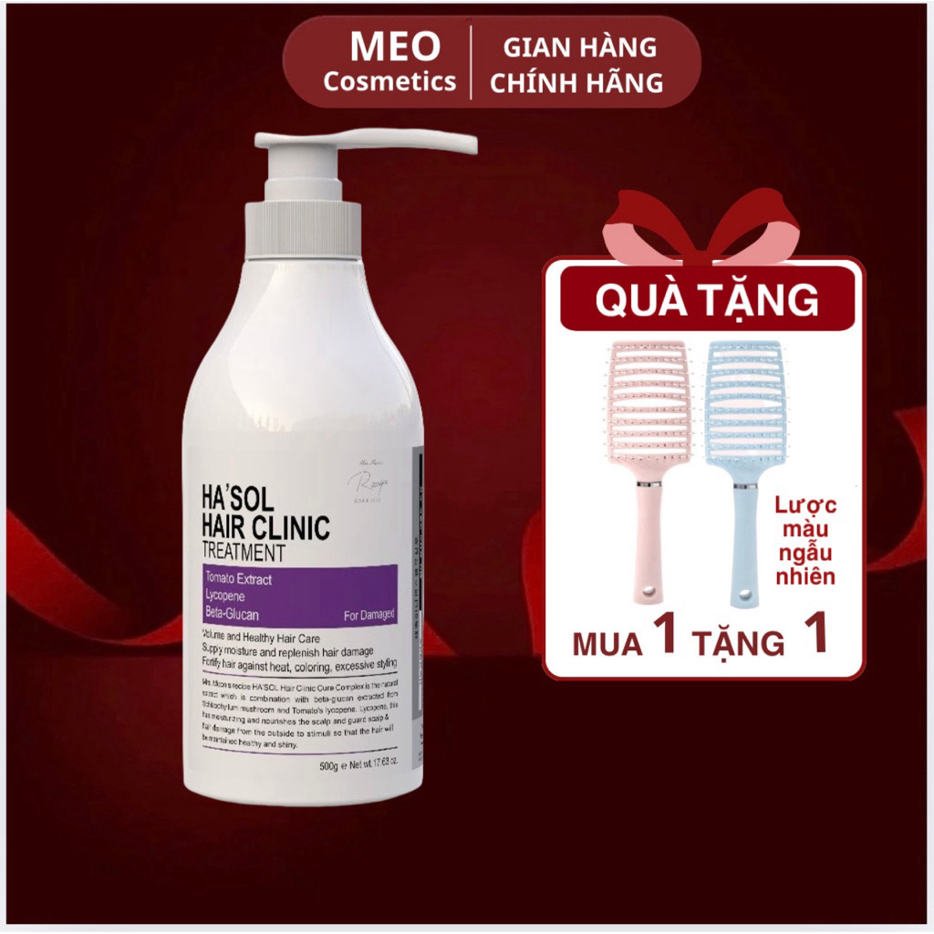 Kem Ủ Tóc Hasol Hair Clinic Treatment Phục Hồi Hư Tổn Và Giảm Gãy Rụng ...