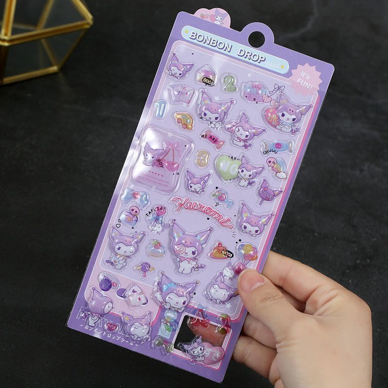 Sticker nổi hoạt hình 3d vui nhộn – sticker trang trí dễ thương cho bé ...