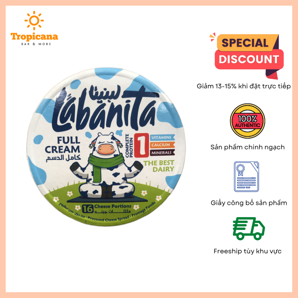 Phô Mai Labanita Ai Cập 16 Miếng - Hộp 240g | Shopee Việt Nam