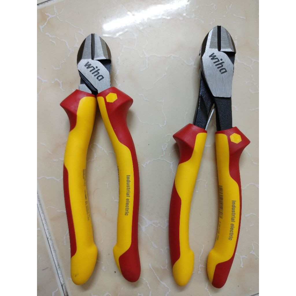 Kìm cắt wiha 200mm mang cả và lệch tâm industrial electric mới chưa ...