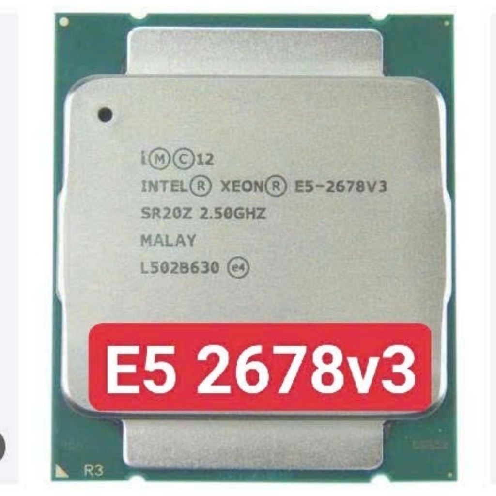 CPU Xeon E5 2678v3 2673v3 2676v3. Socket LGA 2011 | Shopee Việt Nam