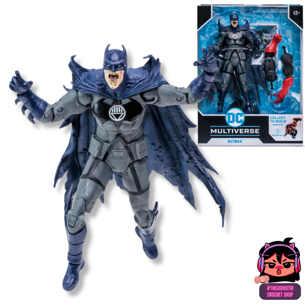 MCFARLANE (AUTHENTIC) HIGH QUALITY ACTION FIGURE "BATMAN BLACK LANTERN ...