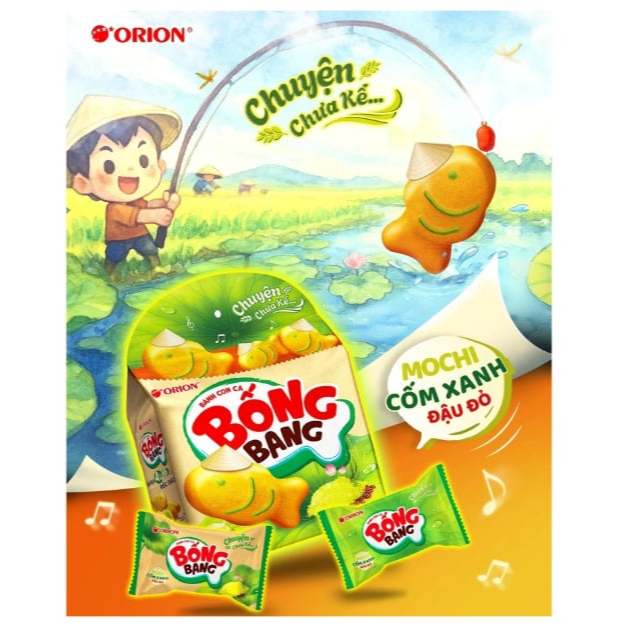 [Q.3] BÁNH BỐNG BANG CON CÁ VỊ CỐM SEN ĐẬU ĐỎ BÁNH CÁ BỐNG BANG SICULA ...