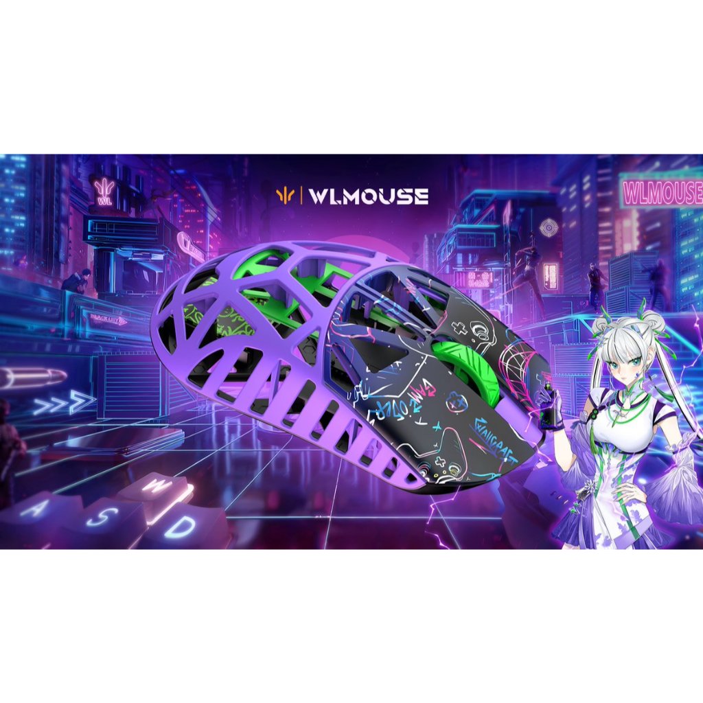 (New 12 tháng ) Chuột Gaming không dây WLMouse Beast X 4Khz - Max 8K / Fabulous Beast 8K ...