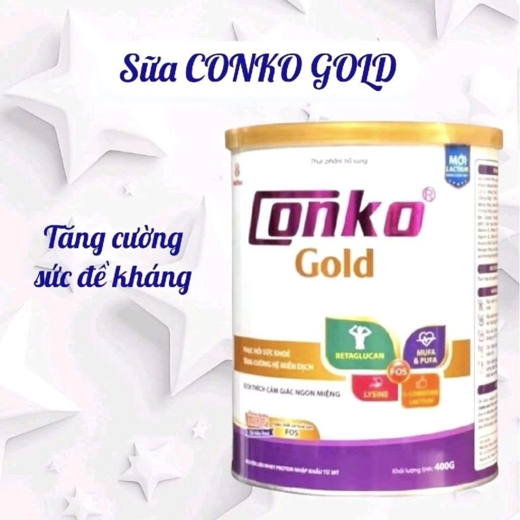 Sữa Conko gold 800g giúp hệ miễn dịch khỏe mạnh, nhanh chóng hồi phục ...