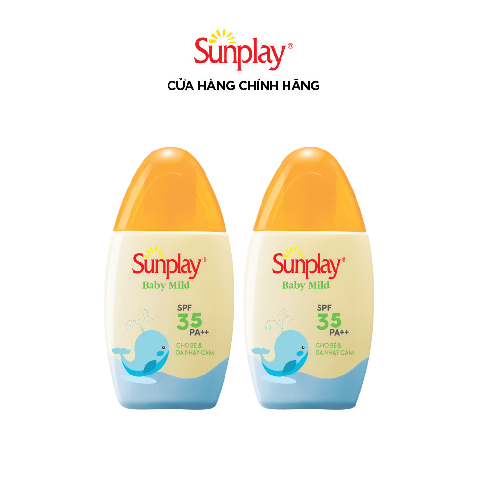 Combo 2 x Kem chống nắng Sunplay cho bé từ 6 tháng tuổi và da nhạy cảm ...