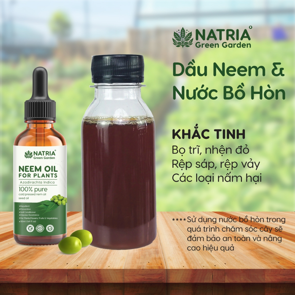 Dầu Neem Oil + Nước Enzyme Bồ Hòn Đa Năng | Shopee Việt Nam