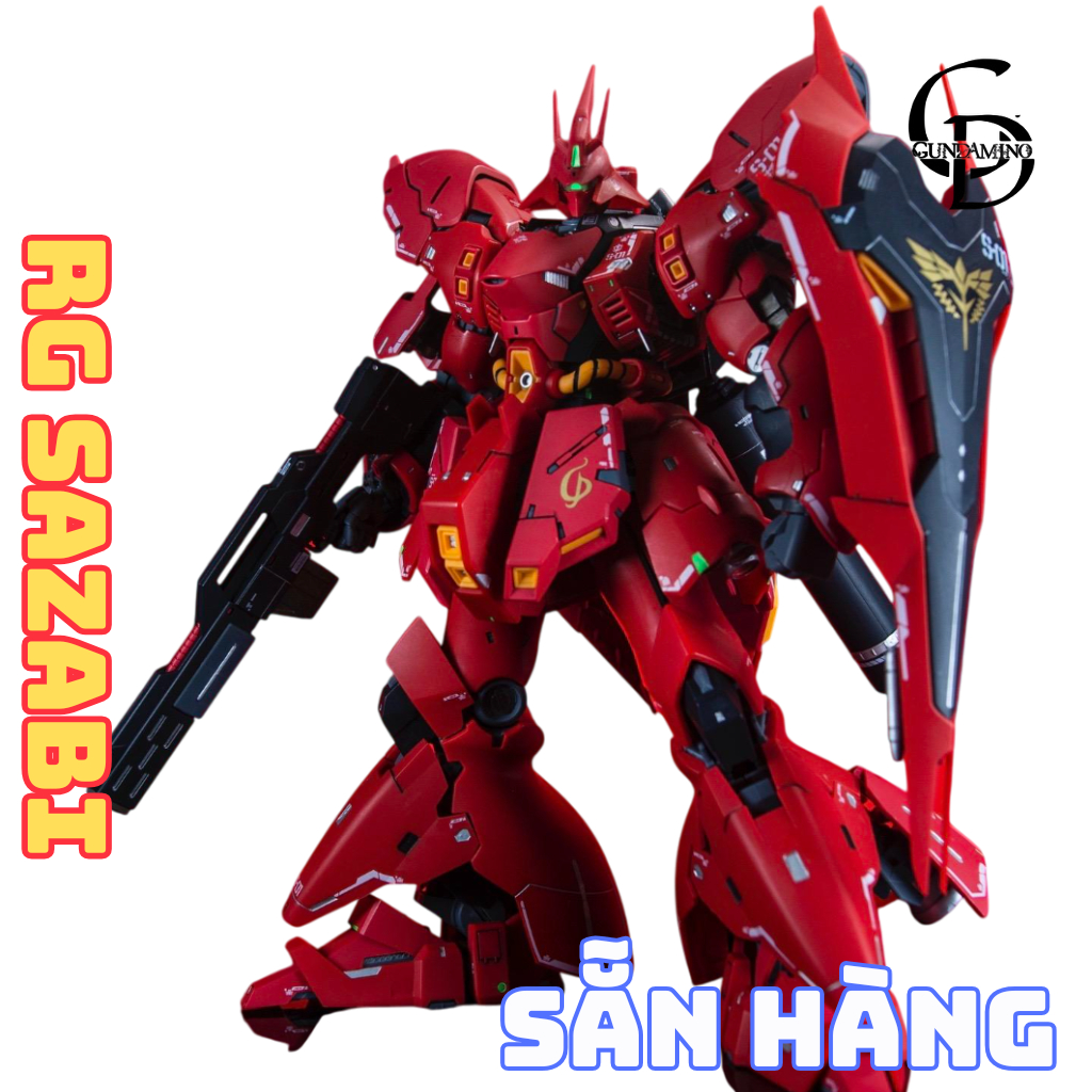 [SẮP CÓ HÀNG] Mô hình Gundam RG Sazabi – Sihai 1/144, cao 17cm sắc nét ...