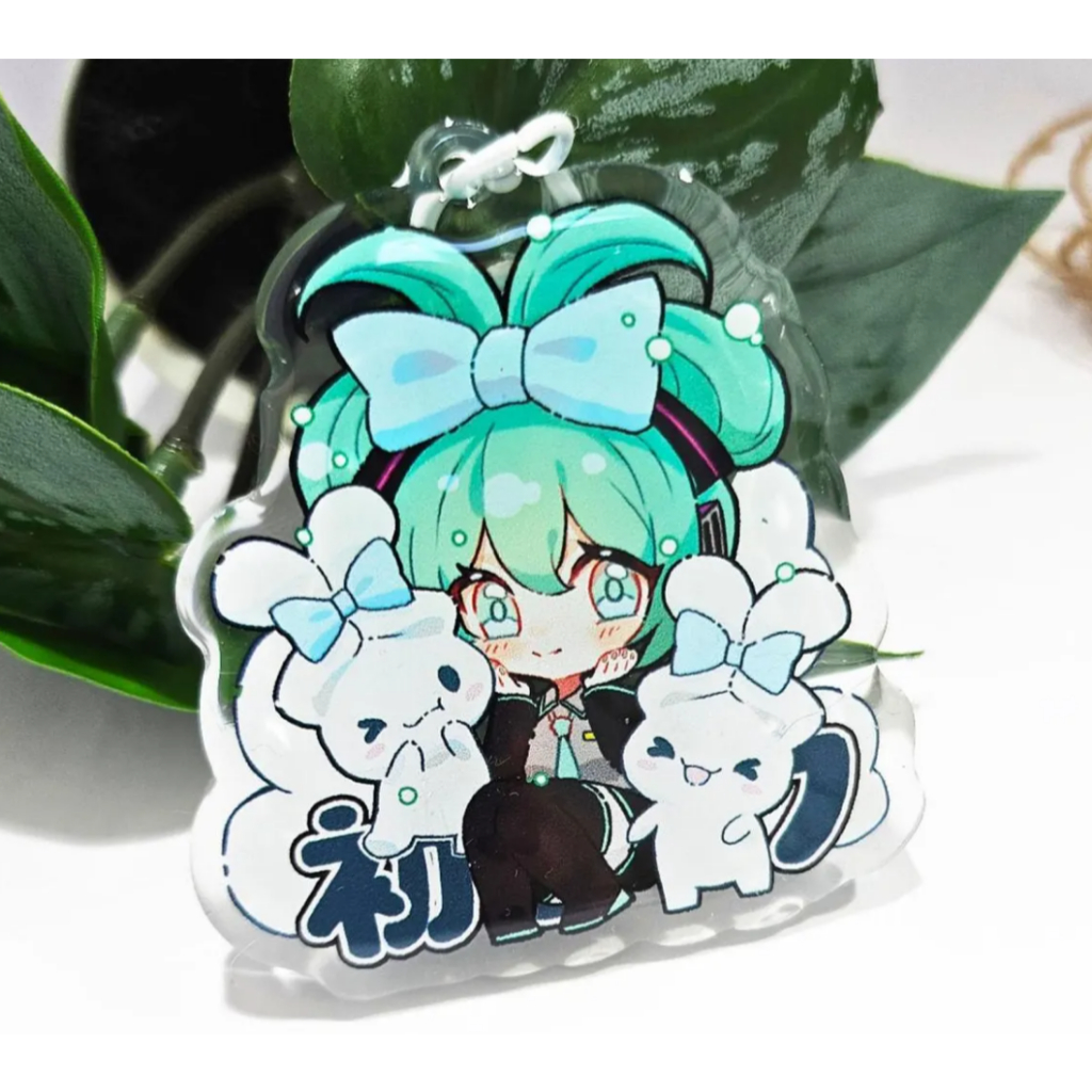 Cinnamon Roll Miku Keychain | Hatsune Miku | Keychain | Shopee Việt Nam