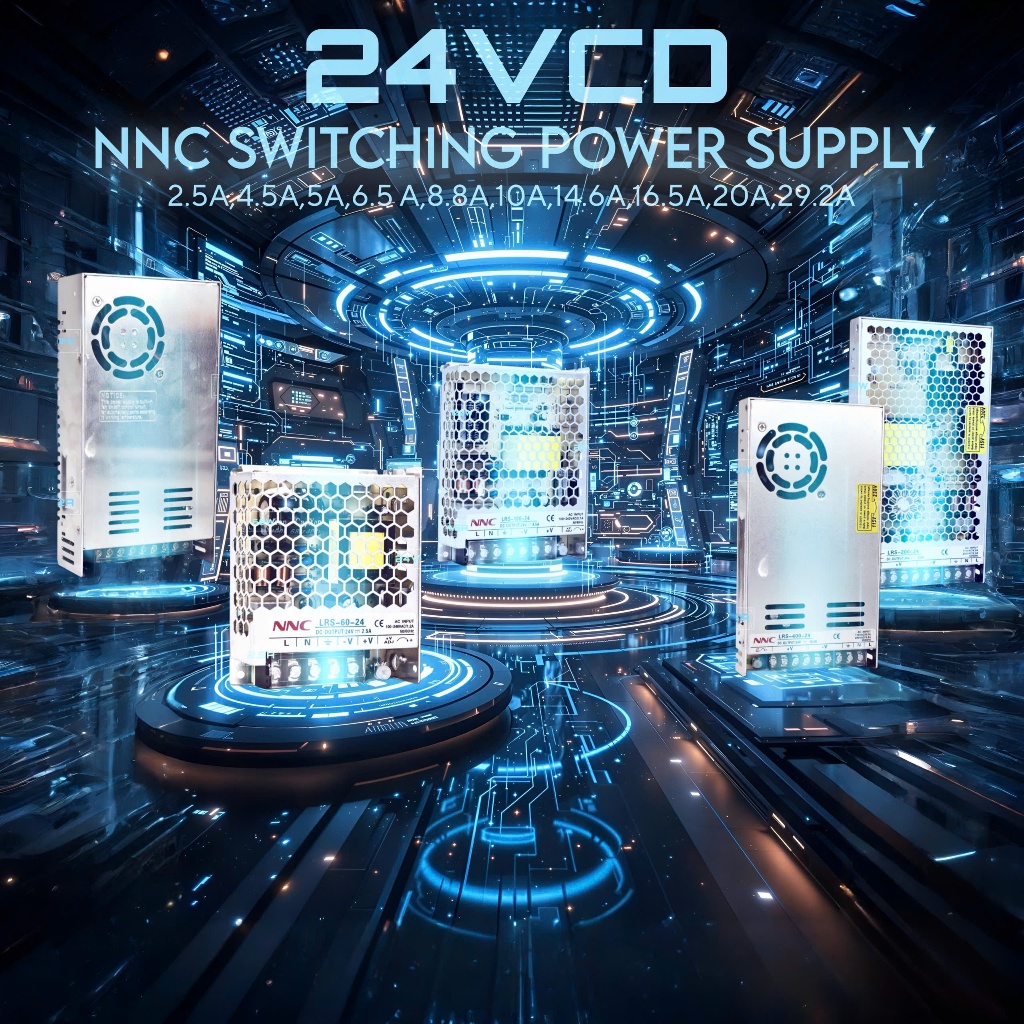 Bộ Nguồn Tổ Ong 24V Cao Cấp NNC LRS Switching Power Supply [ 2.5A,4.5A ...