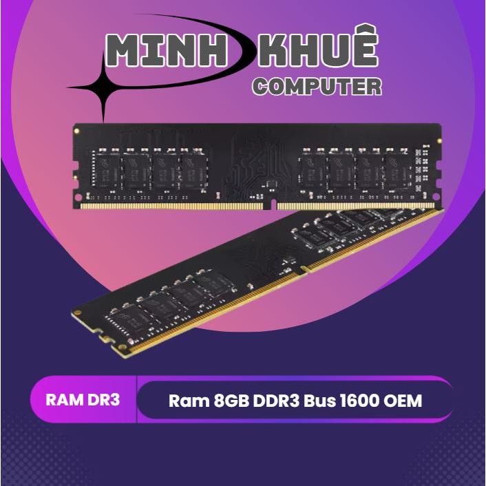 Ram 8GB OEM DDR3 Bus 1600 Mới Co máy tính để bàn | Shopee Việt Nam