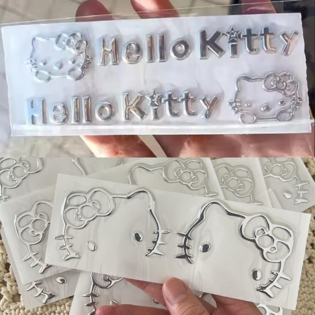 🌸Kawaii Hello Kitty Bạc Dán Hoạt Hình Dễ Thương Kitty Ngoại Vi Di Động ...