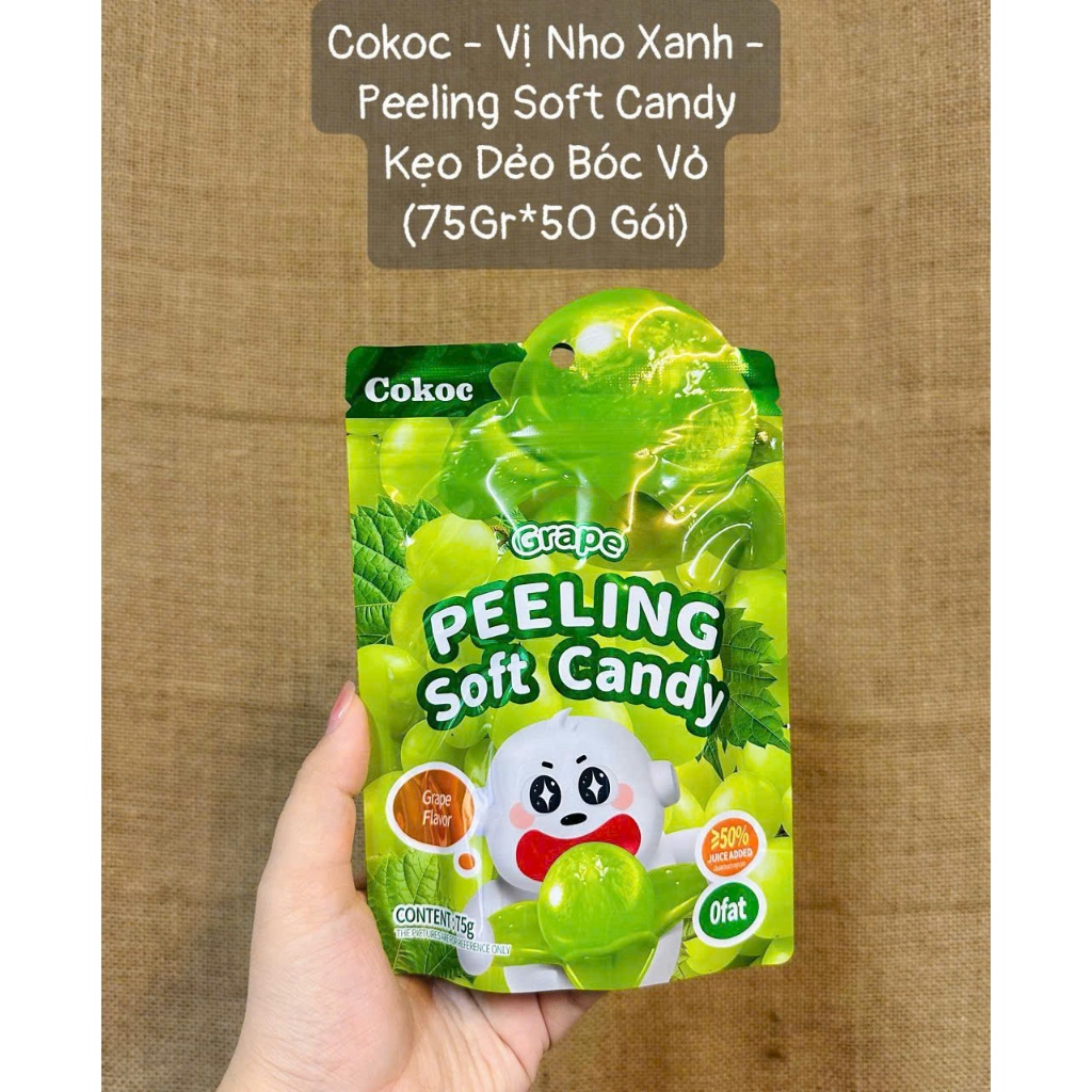 KẸO DẺO LỘT VỎ TRÁI CÂY COKOC 3D [ HALLOWEEN ] | Shopee Việt Nam