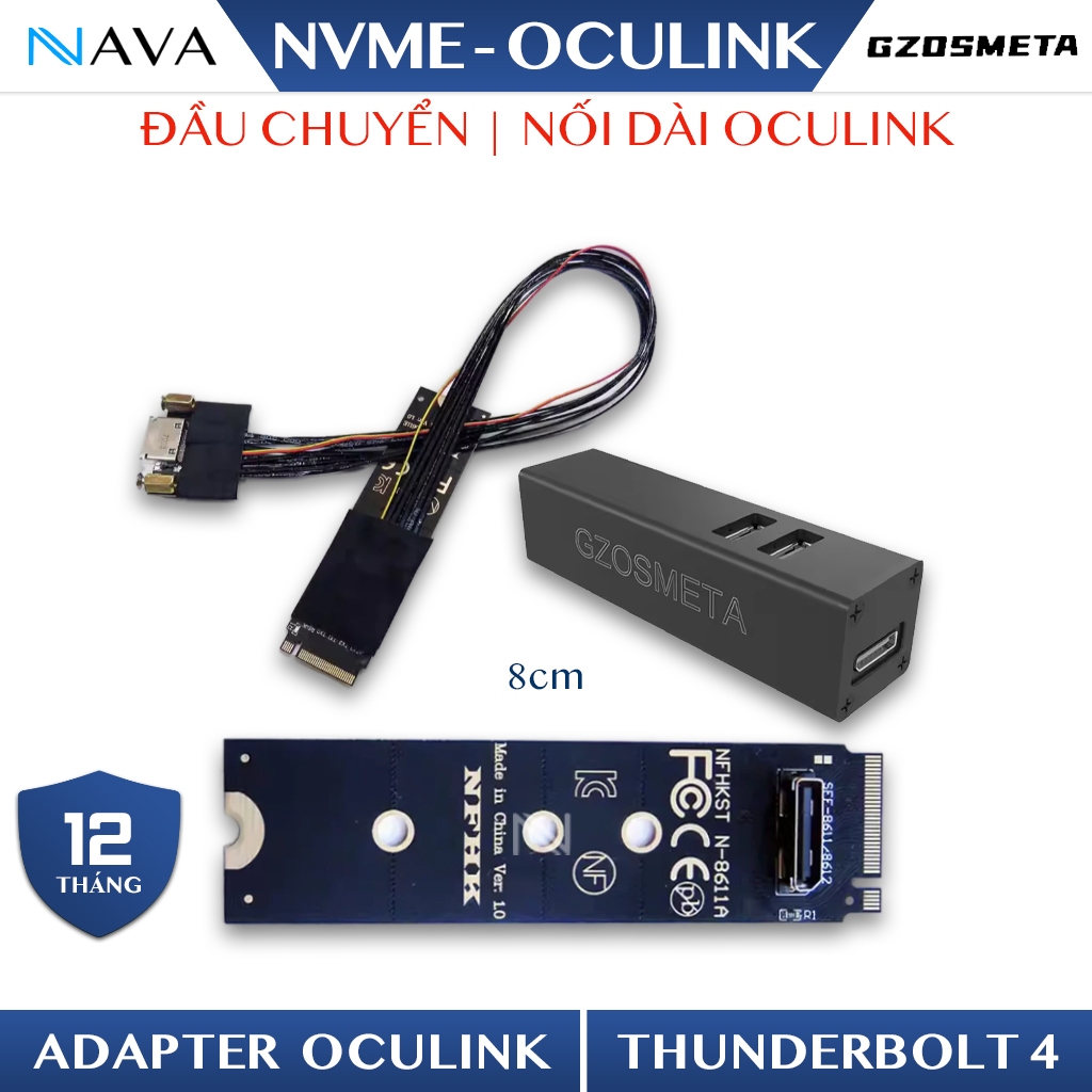 Adapter Chuyển Đổi NVMe Sang Oculink Hỗ Trợ eGPU | Shopee Việt Nam