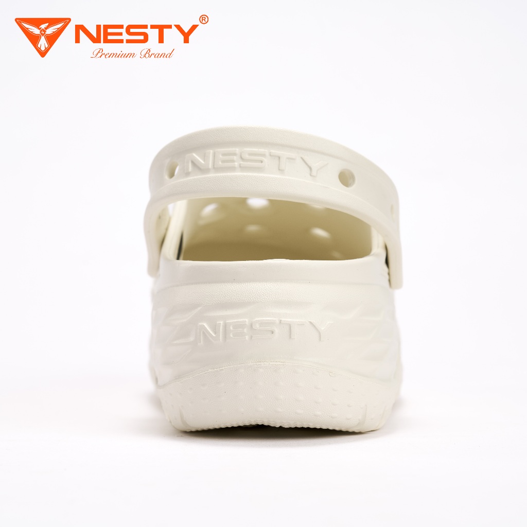 [Tặng 10 Charm 3D] Dép Sục Nguyên Khối Đế Cao Nhãn Hiệu NESTY Mã NE52 ...