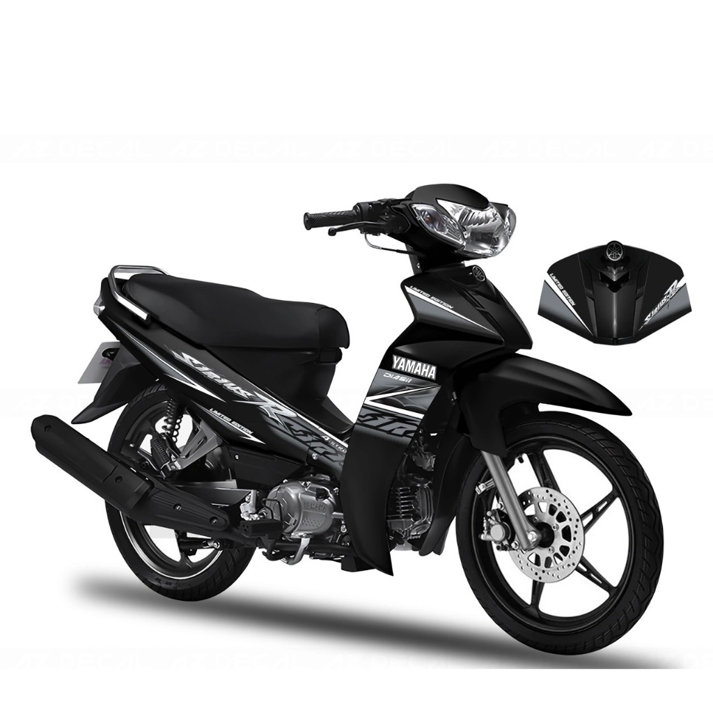 Tem sirius R 110 đen bạc | Shopee Việt Nam