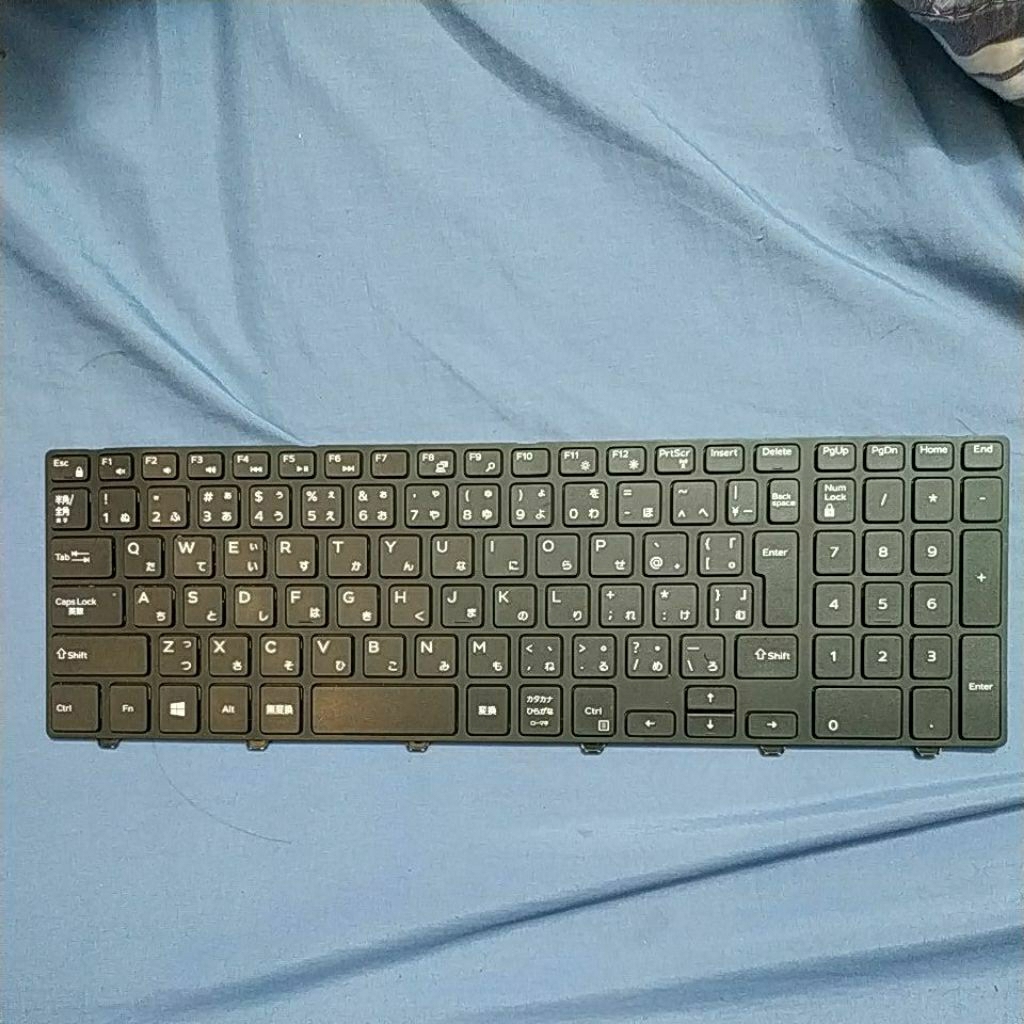 [ BẢO HÀNH 15 NGÀY ] bàn phím dell Latitude 3550 cũ , form tiếng Nhật ...
