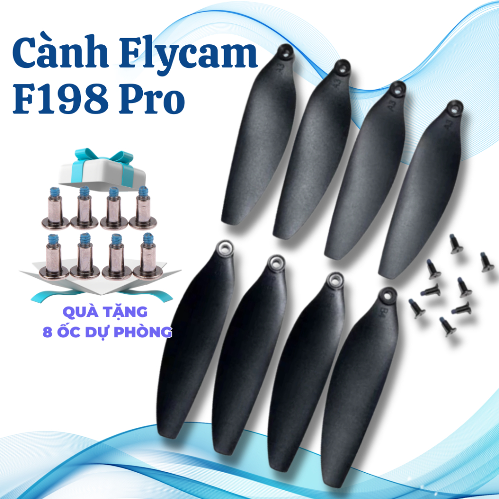 Cánh Flycam E88, E99, F198, K102, Phù hợp cho các dòng Flycam phổ thông ...