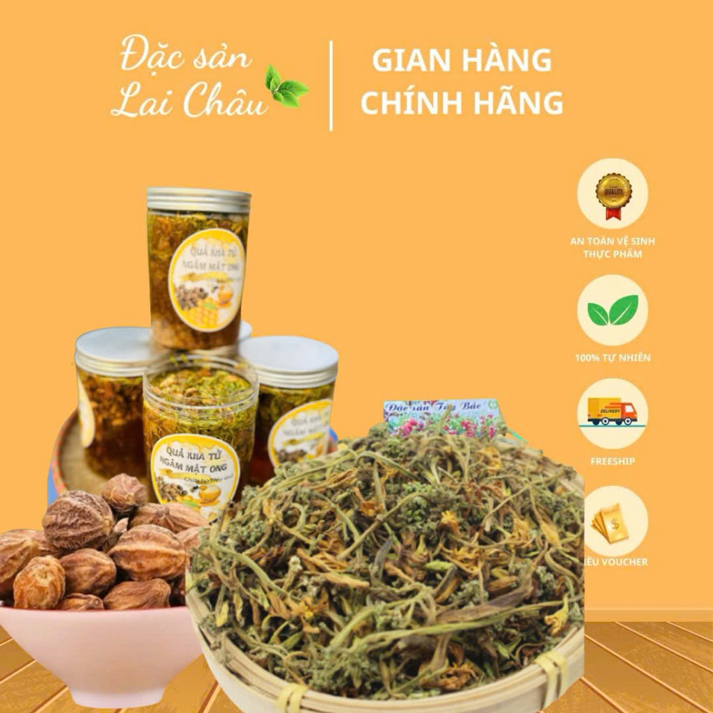 Kha Tử Ngâm Mật + Kết Hợp Cùng Mật Ong Và Hoa Đu Đủ Đực | Shopee Việt Nam