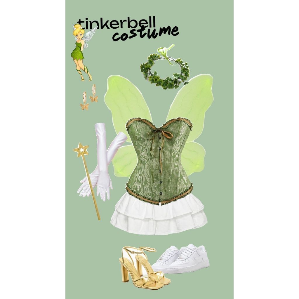 CORSET STORY- Disney princess tinkerbell fairy wings mix corset ...