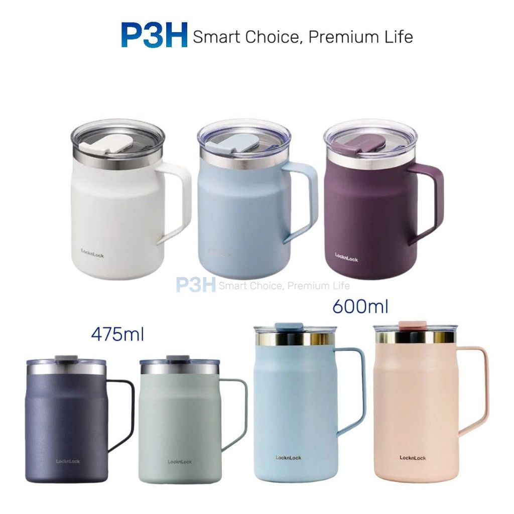 Ly giữ nhiệt Lock&Lock Metro Mug ca giữ nhiệt có quai cầm LHC4219 ...