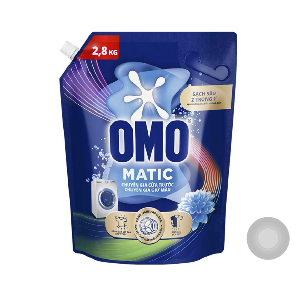 Nước giặt OMO Matic 2.8kg (Túi) | Shopee Việt Nam