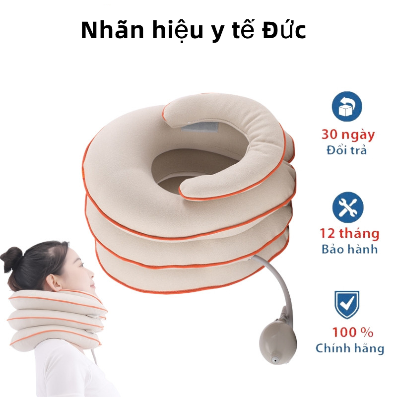 German medical inflatable cervical traction neck stretching neck brace ...