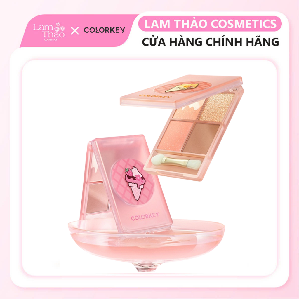 Bảng Phấn Mắt 4 Màu Colorkey Four Colour Eyeshadow | Shopee Việt Nam