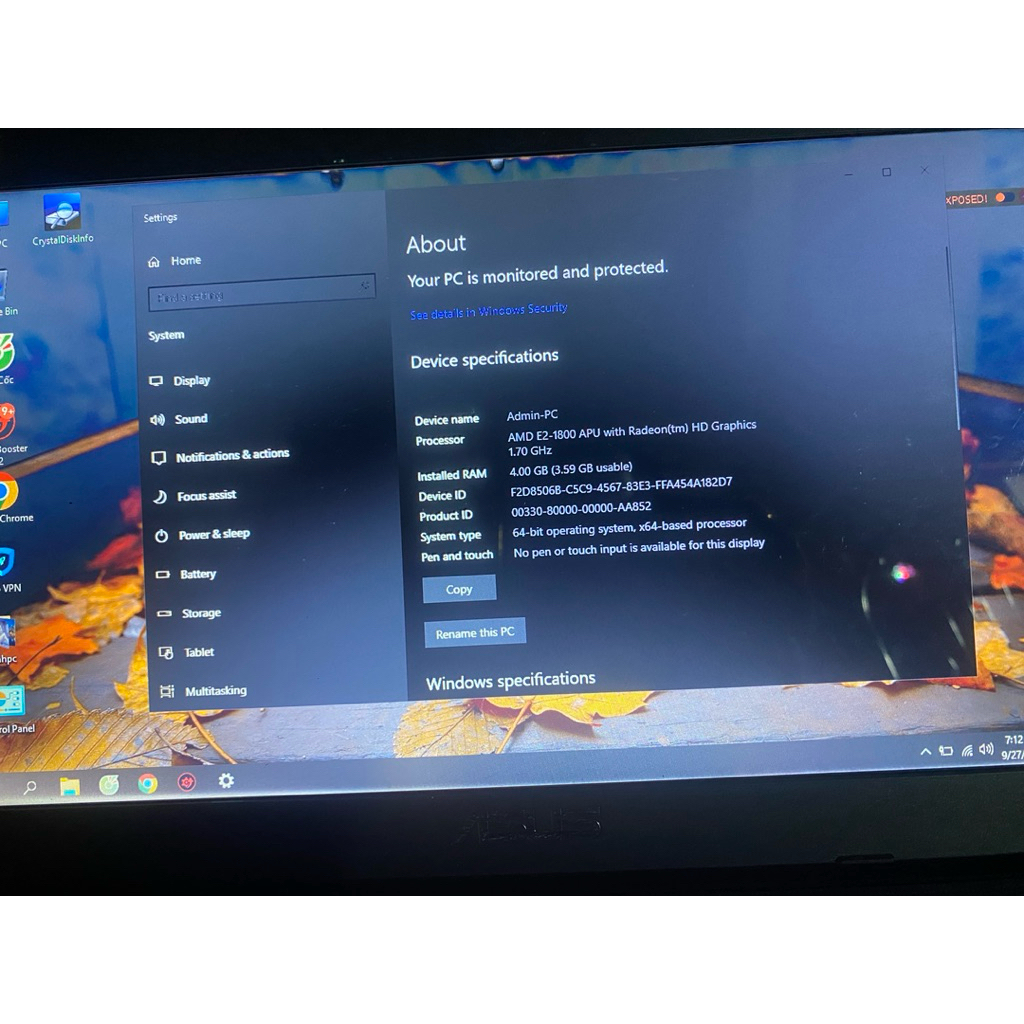 ASUS-X401U AMD E2-1800 APU/RAM4GB/HDD500GB | Shopee Việt Nam