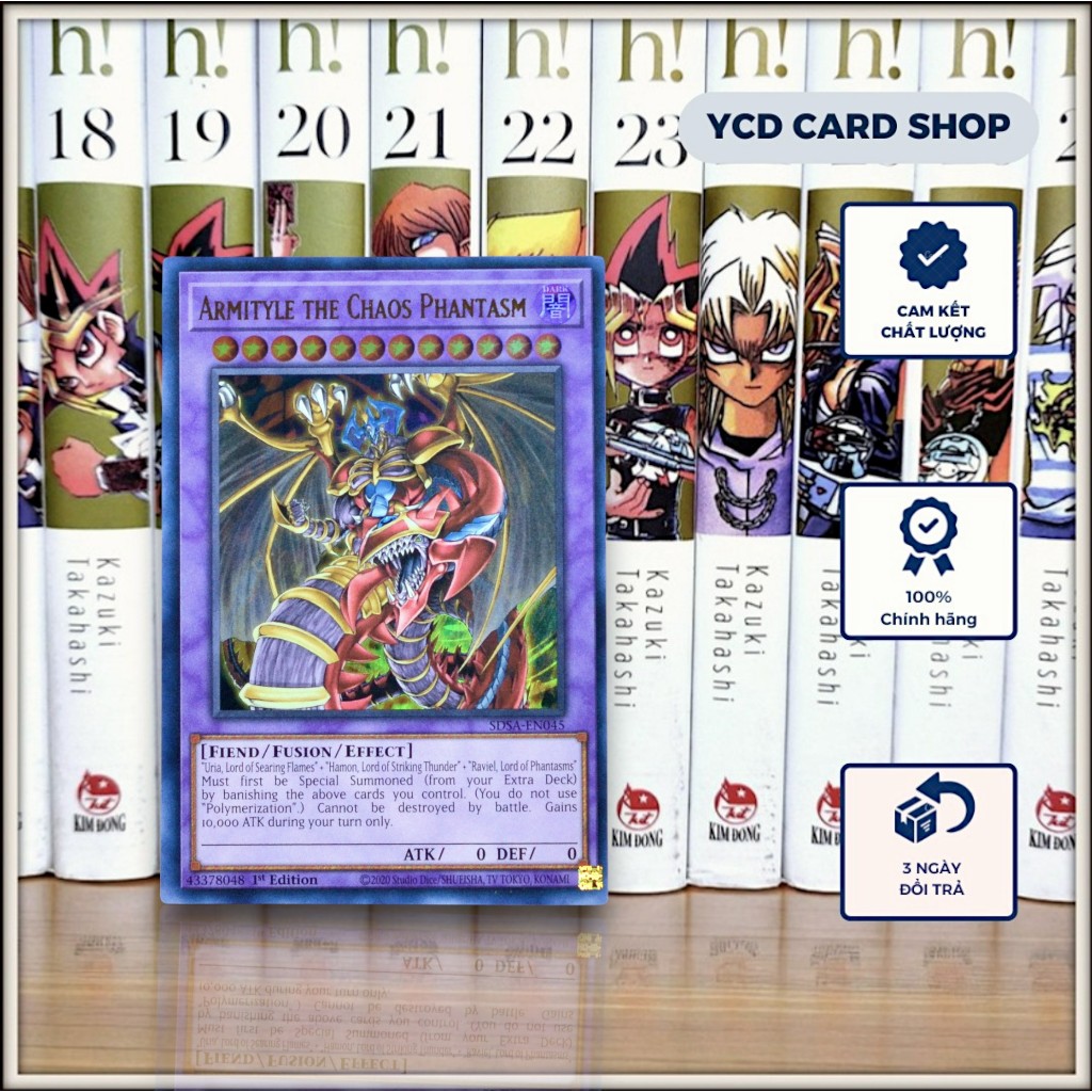 [YCDcardgame] Thẻ bài yugioh chính hãng Armityle the Chaos Phantasm ...