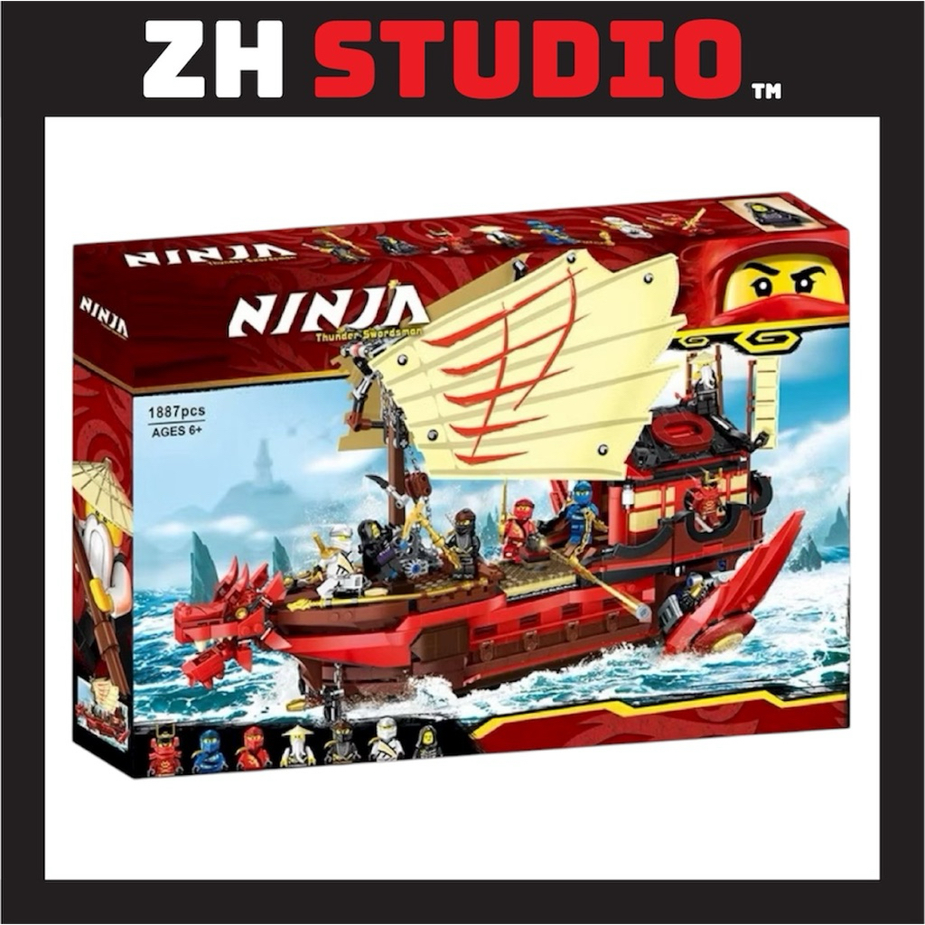 [HÀNG SẴN]Đồ chơi lắp ráp thuyền | Ninjago Destiny's Bounty 71705 ...
