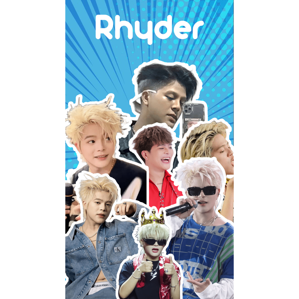 Set 135 Sticker Anh trai say Hi - Quang Anh Rhyder dán laptop, điện ...