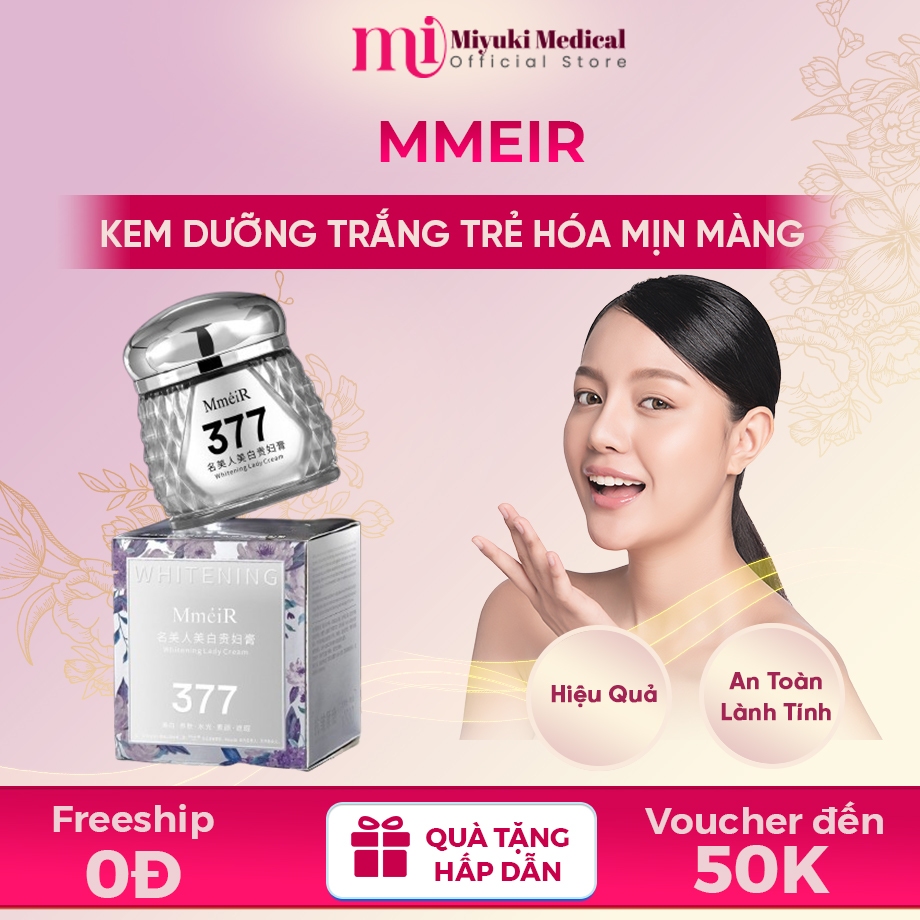 Kem Dưỡng Trắng Trẻ Hóa Da MMEIR 377 Whitening Lady Cream – Kem MMEIR ...