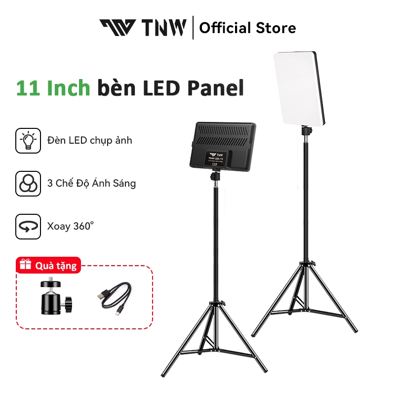 TNW Đèn LED Panel 11 inch Đèn Trợ Sáng 3 Chế Độ Sáng, Phù Hợp Cho ...