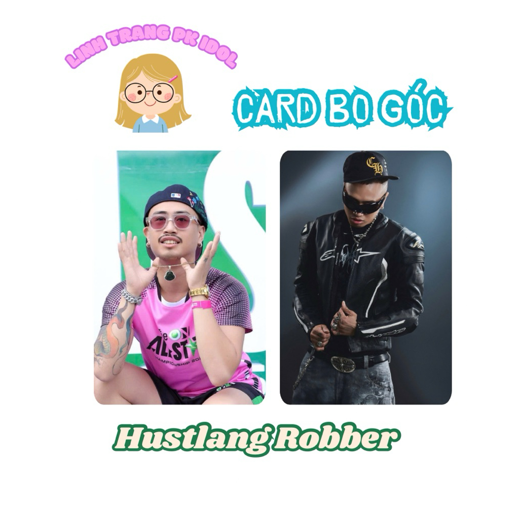 CARD BO GÓC HUSTLANG ROBBER ATSH MÙA 2 ÉP PLASTIC BỀN ĐẸP | Shopee Việt Nam