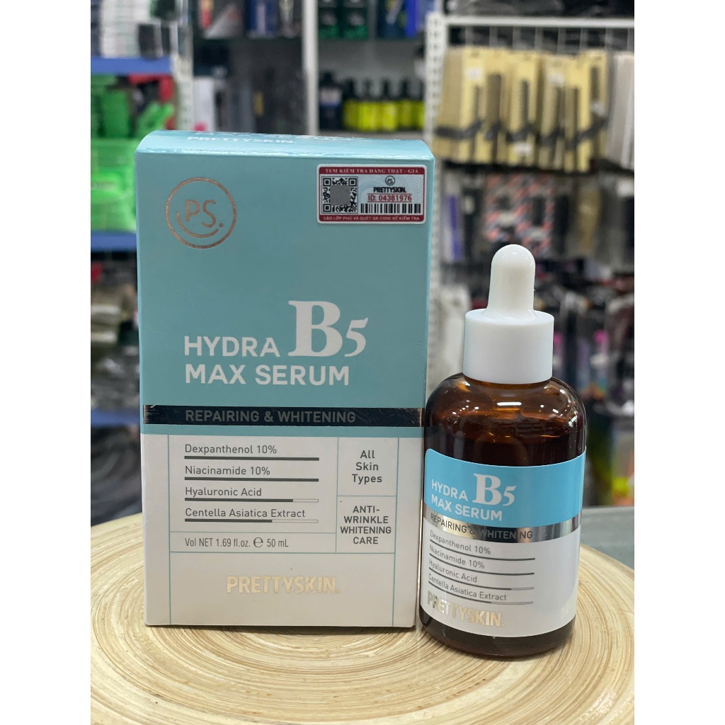 Tinh Chất B5 Pretty Skin Hydra Max Serum 50ml – Phục Hồi Dưỡng Trắng ...