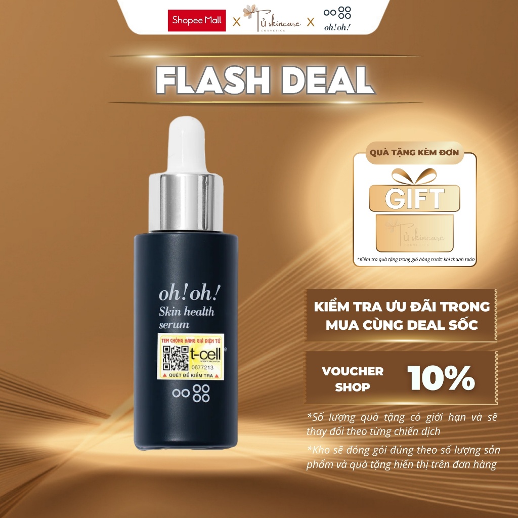 Serum niacinamide oh!oh! Skin Health Serum (Niacinamide & Acetyl ...