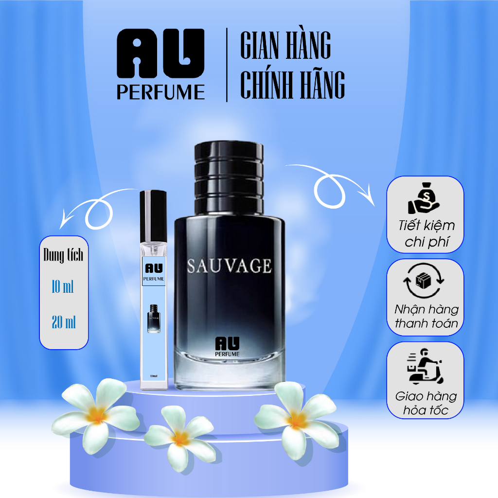 Nước Hoa Nam AU Perfume Sauvage Chiết 10ml.20ml - Phong cánh nam tính ...