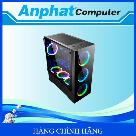 Case máy tính Golden Field Z21 (Full Tower/Màu Đen,1 fan Golden Field ...
