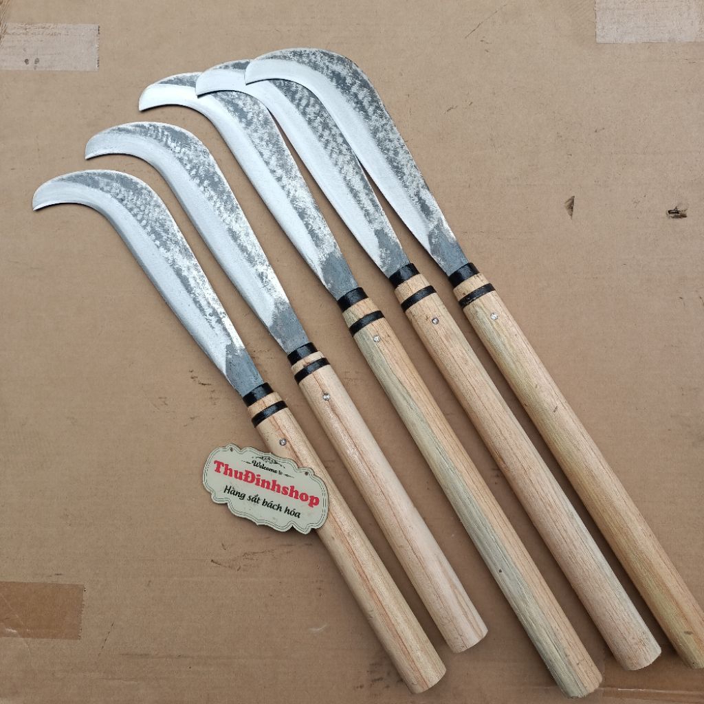 Dao phát cây phát cỏ chặt cành Nhíp Xe cán gỗ dài 30cm - 40cm | Shopee ...