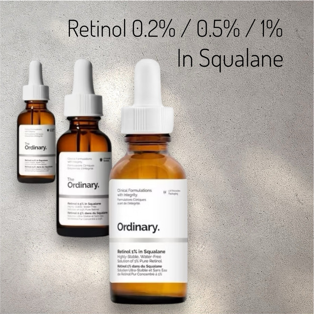 Serum The Ordinary Retinol 0.2%/ 0.5%/ 1% In Squalane Giúp Trẻ Hóa ...