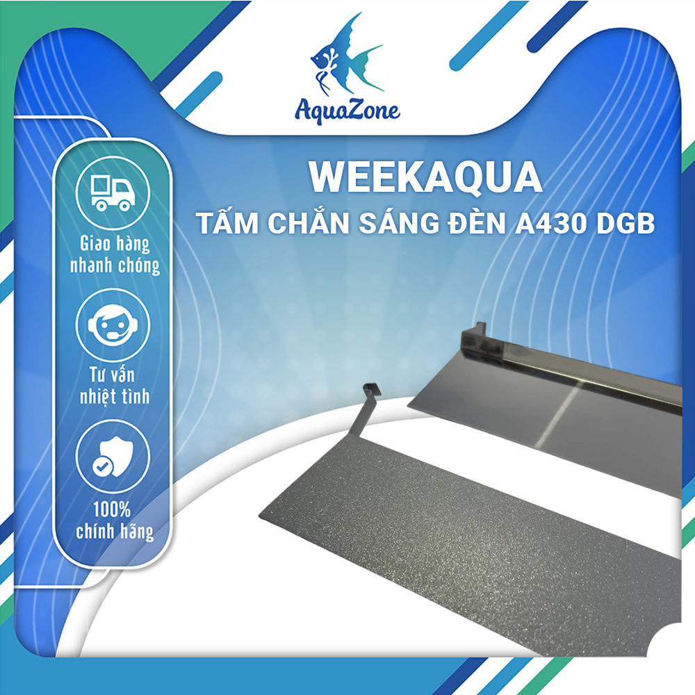 Tấm chắn sáng cho đèn thủy sinh Week Aqua A430 DGB siêu mỏng nhẹ (Màu ...