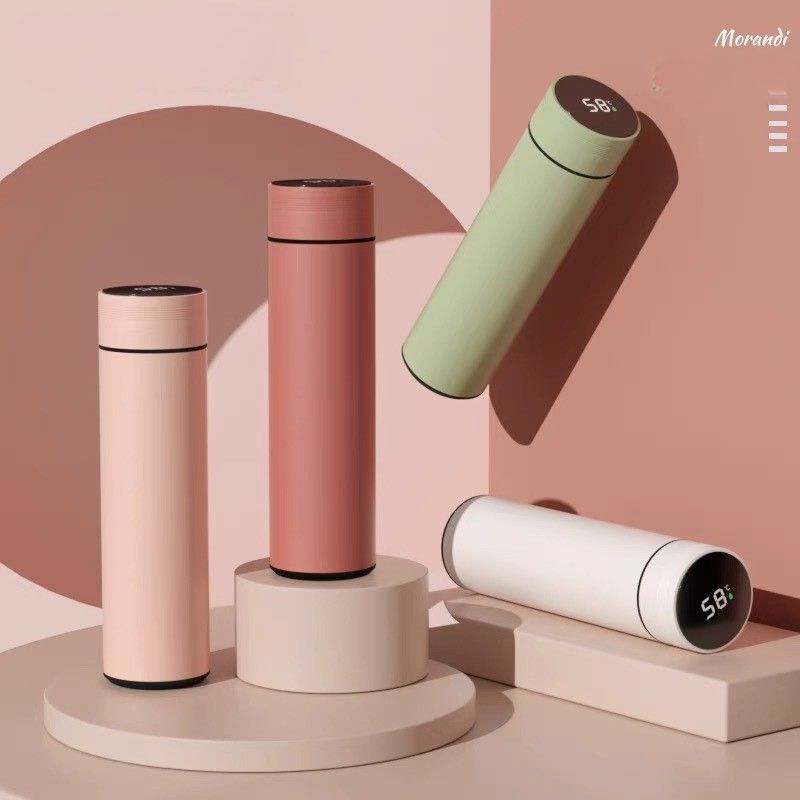 Bình Giữ Nhiệt Hiển Thị Nhiệt Độ Màn Hình LED 480ml Chất Liệu Inox 304 BNGNL02 | Shopee Việt Nam