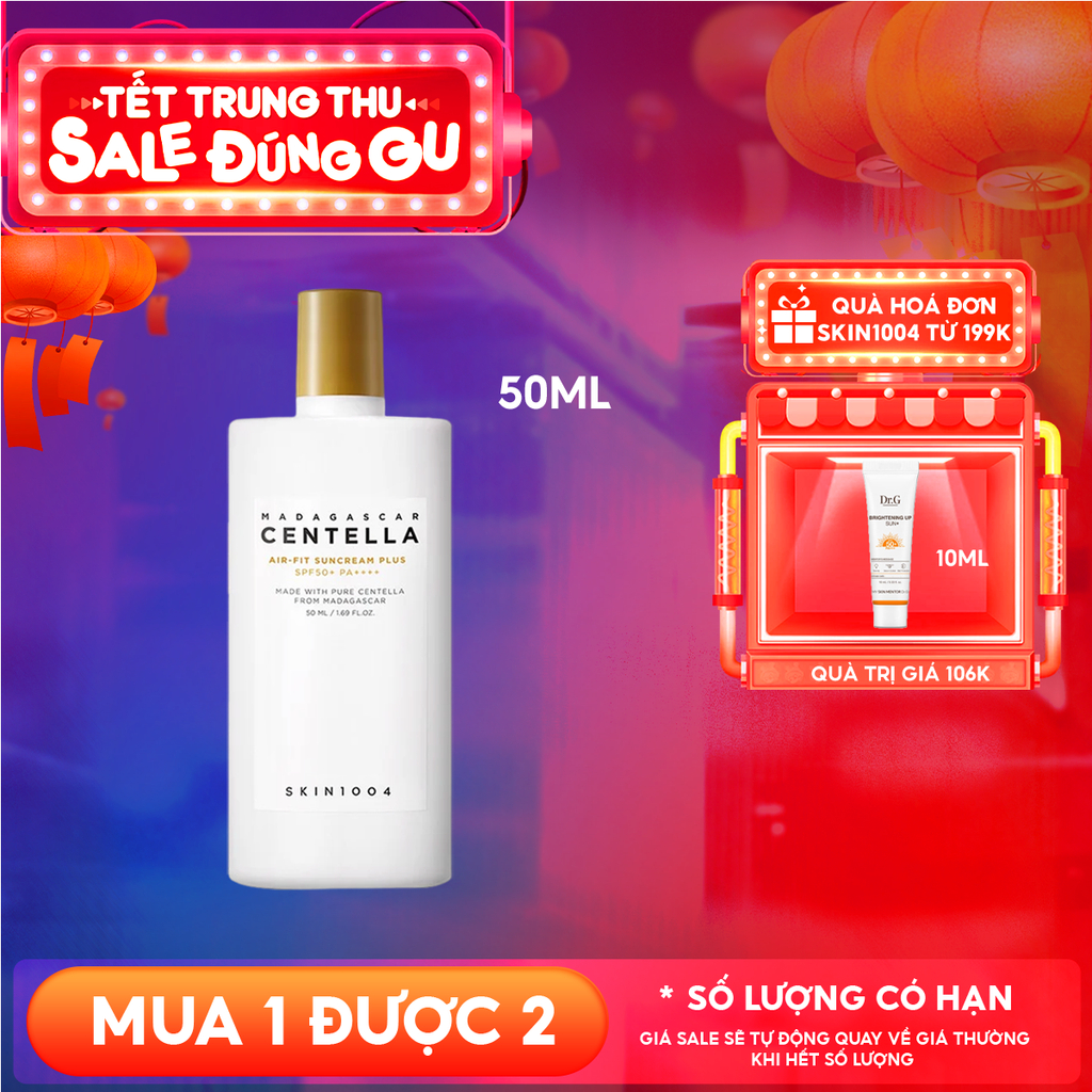 Kem Chống Nắng Skin1004 Madagascar Centella Air-Fit Suncream Plus 50ml ...